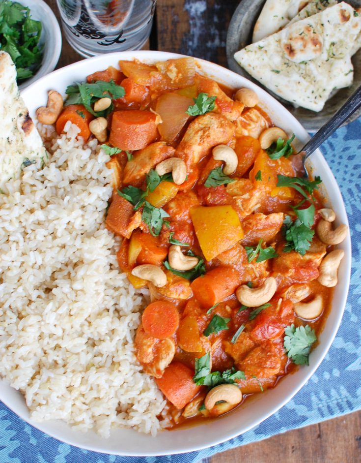 Slow Cooker Chicken Curry - A Cedar Spoon