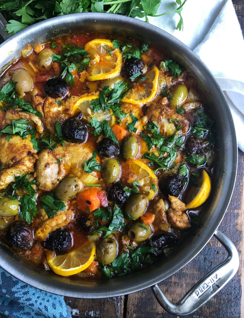 Moroccan Chicken Thighs - A Cedar Spoon