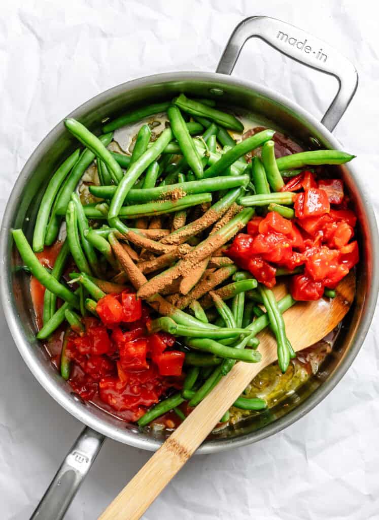 Lebanese Green Beans - A Cedar Spoon