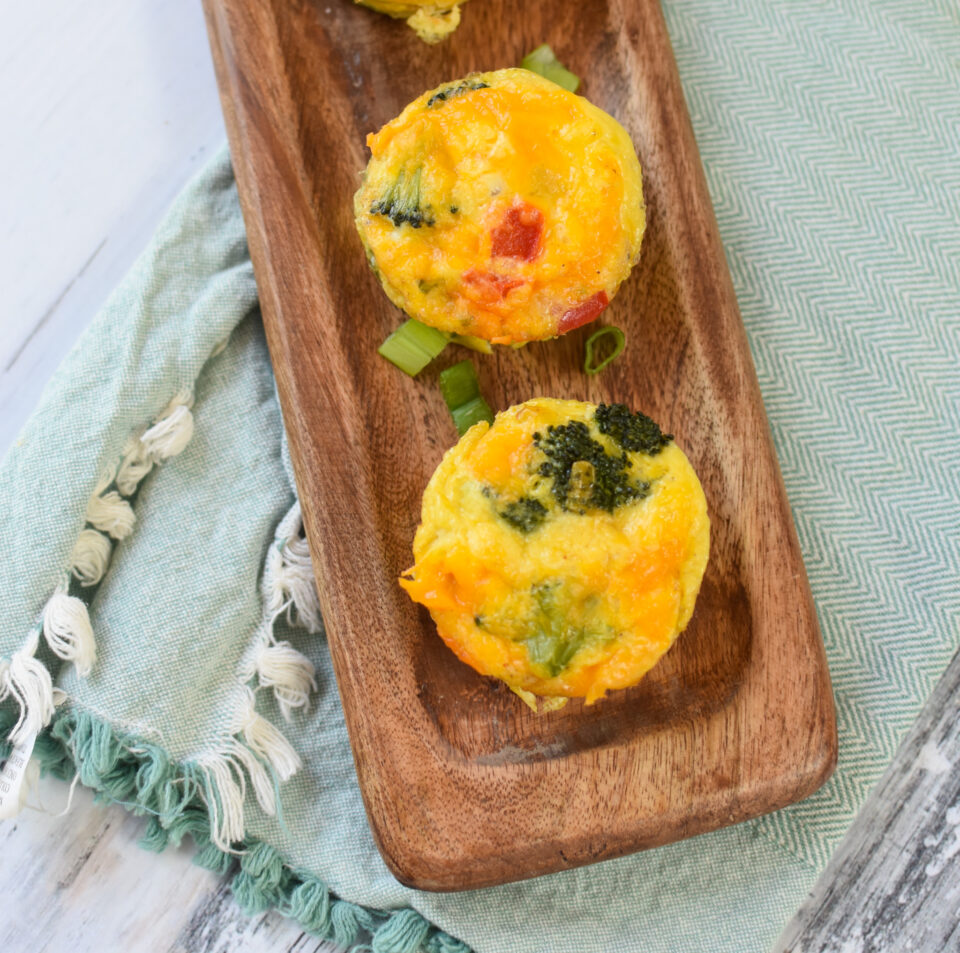 Broccoli Cheddar Cups - A Cedar Spoon