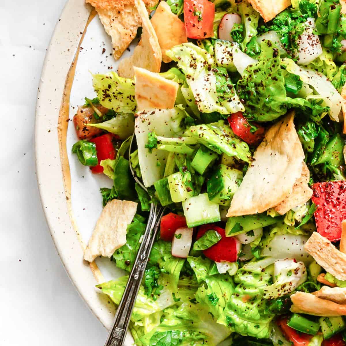 Fattoush Salad - A Cedar Spoon