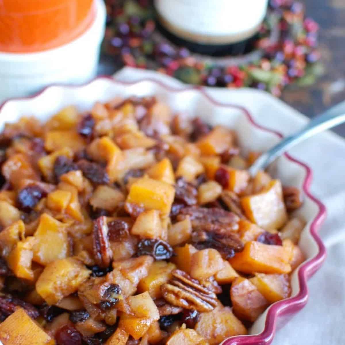 Butternut Squash Apple Bake