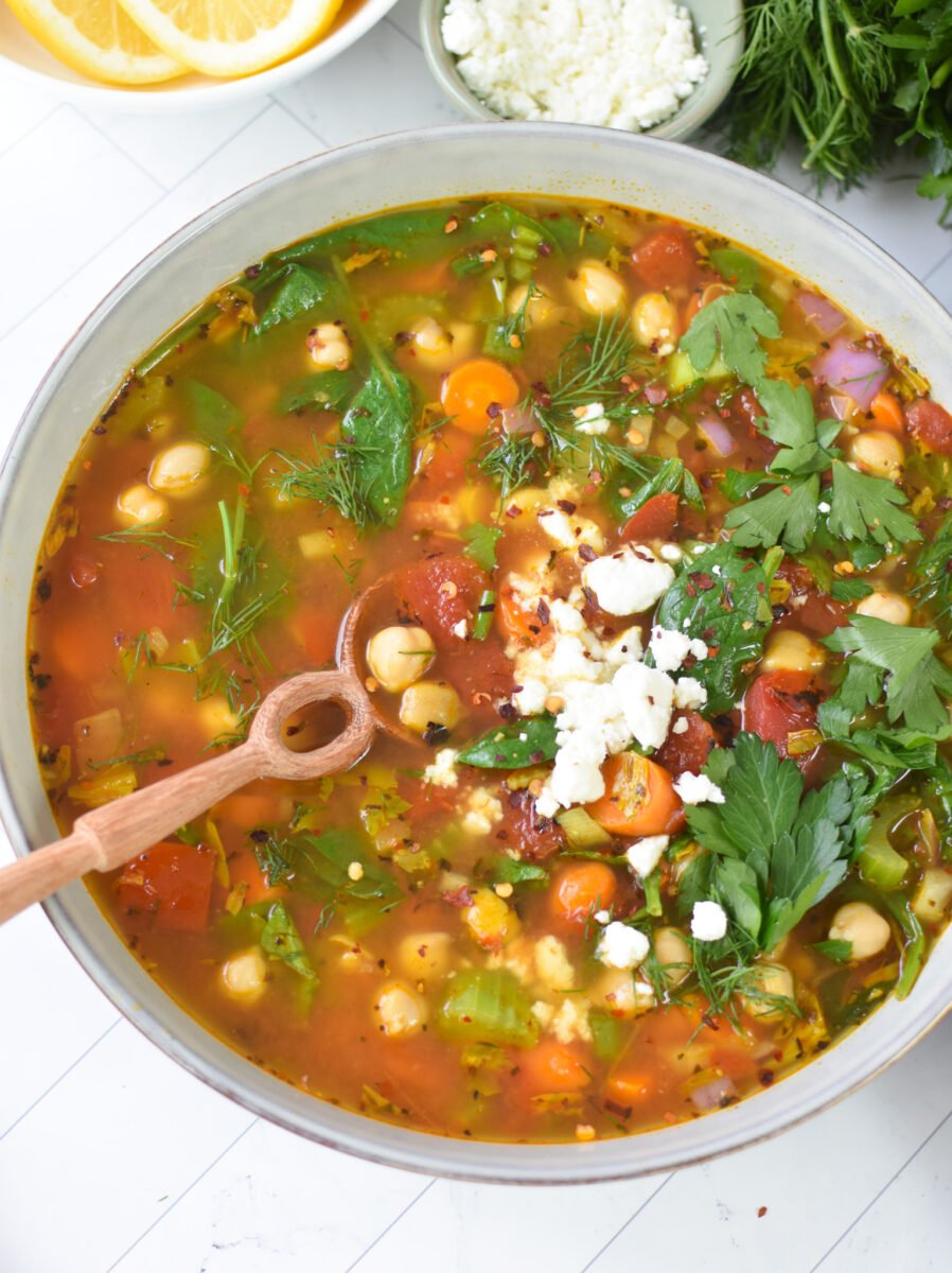 Garbanzo Soup Recipe - A Cedar Spoon
