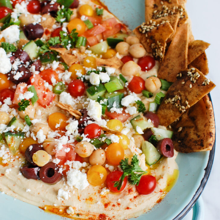 Hummus Platter - A Cedar Spoon