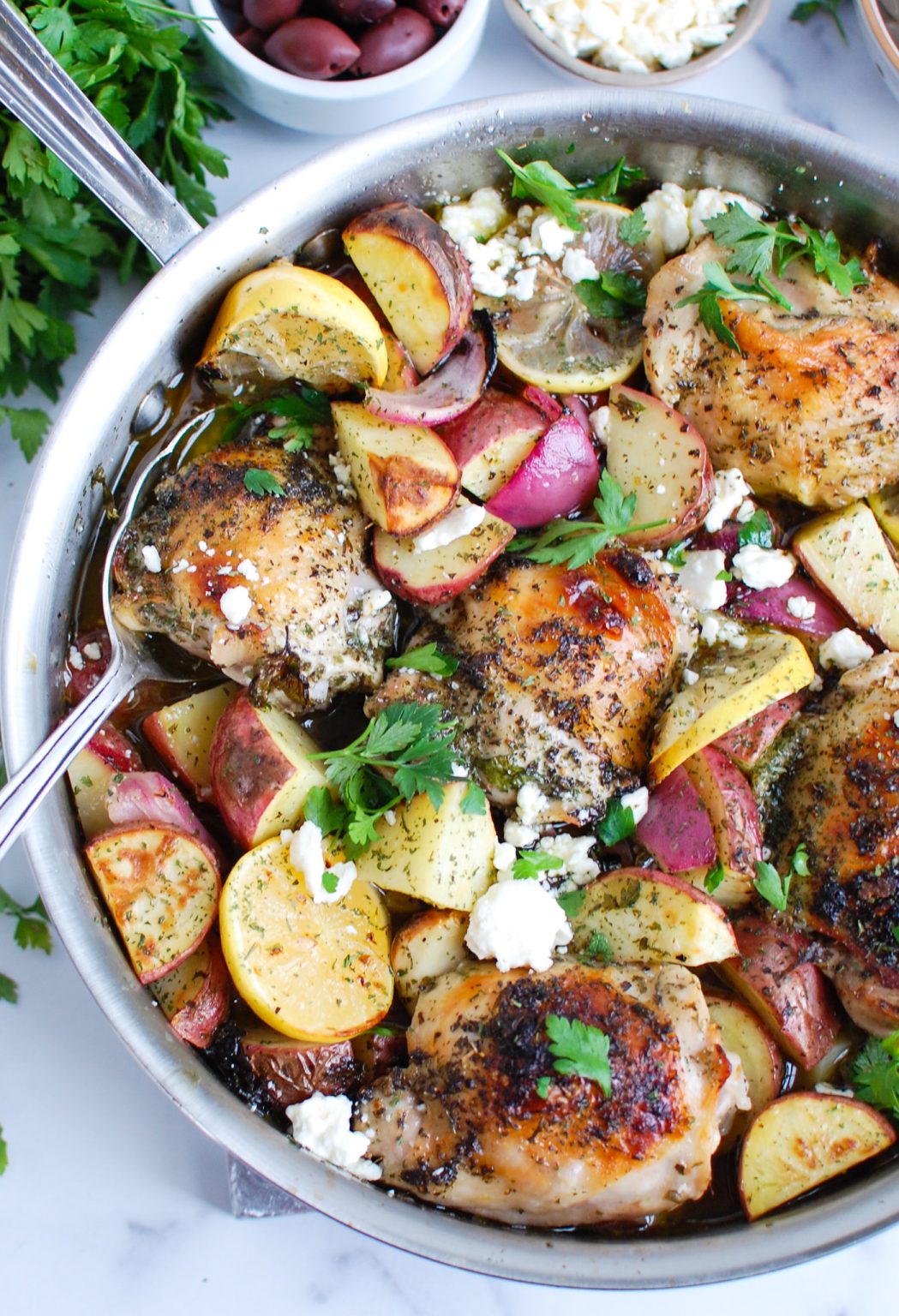 Greek Lemon Chicken - A Cedar Spoon