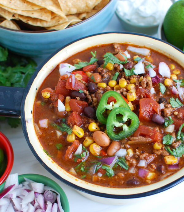 Easy Pork Chili - A Cedar Spoon
