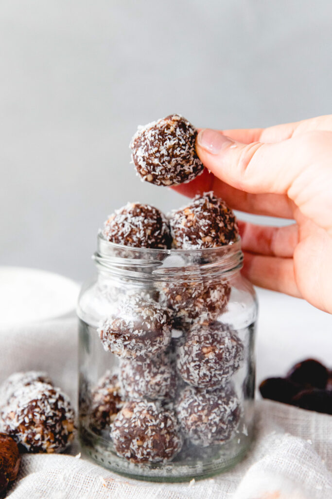 Easy Date Protein Balls - A Cedar Spoon
