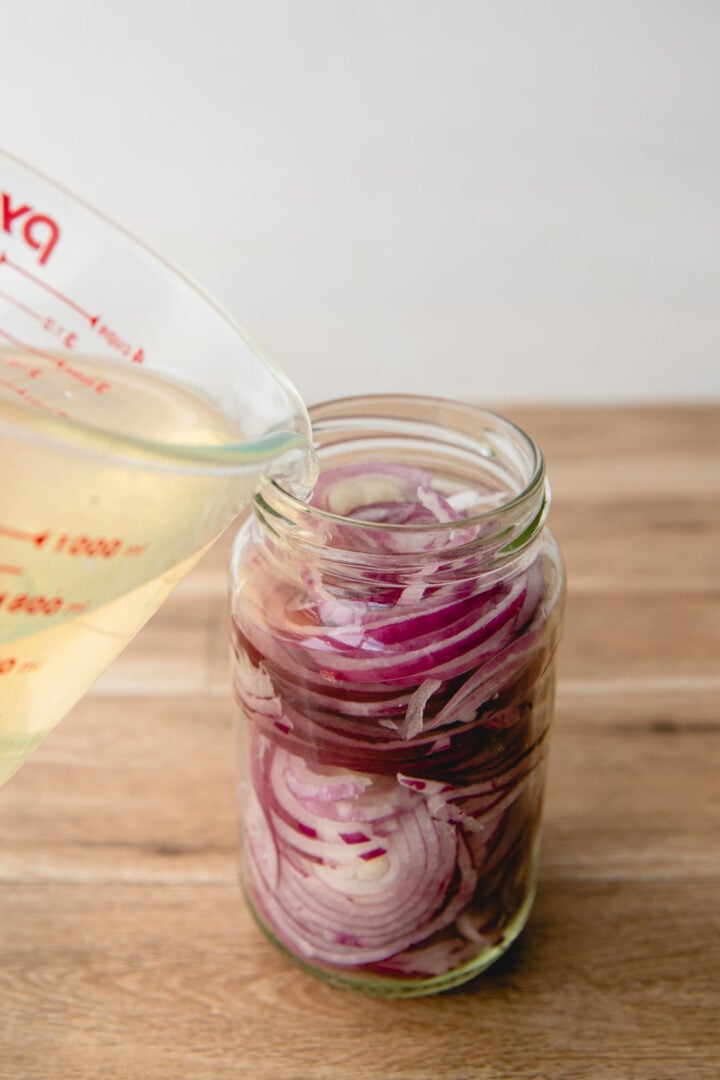 Quick Pickled Red Onions - A Cedar Spoon