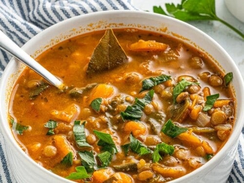 Lentils sweet potato soup store