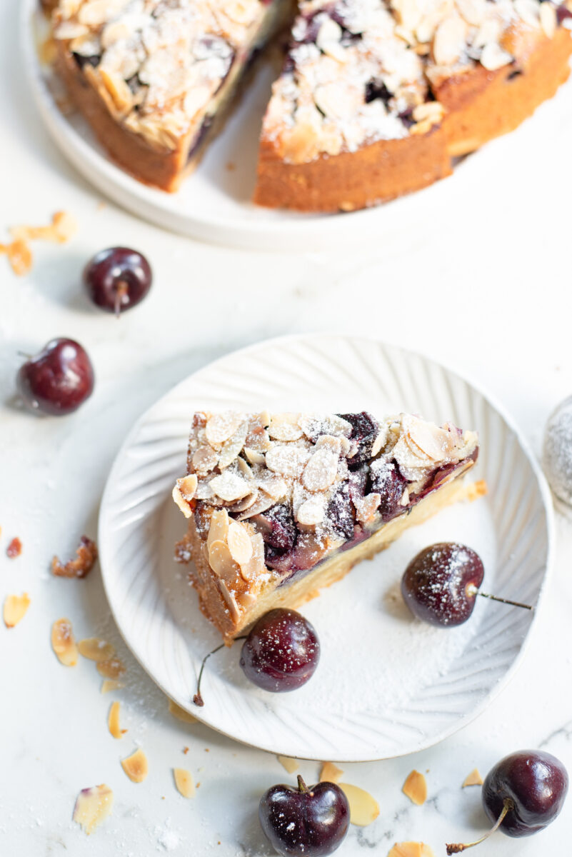 Cherry Almond Cake - A Cedar Spoon