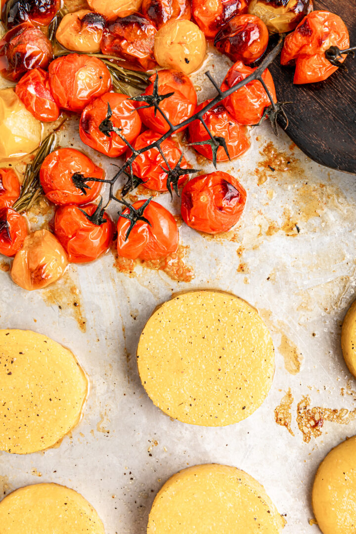 Crispy Polenta Stacks - A Cedar Spoon