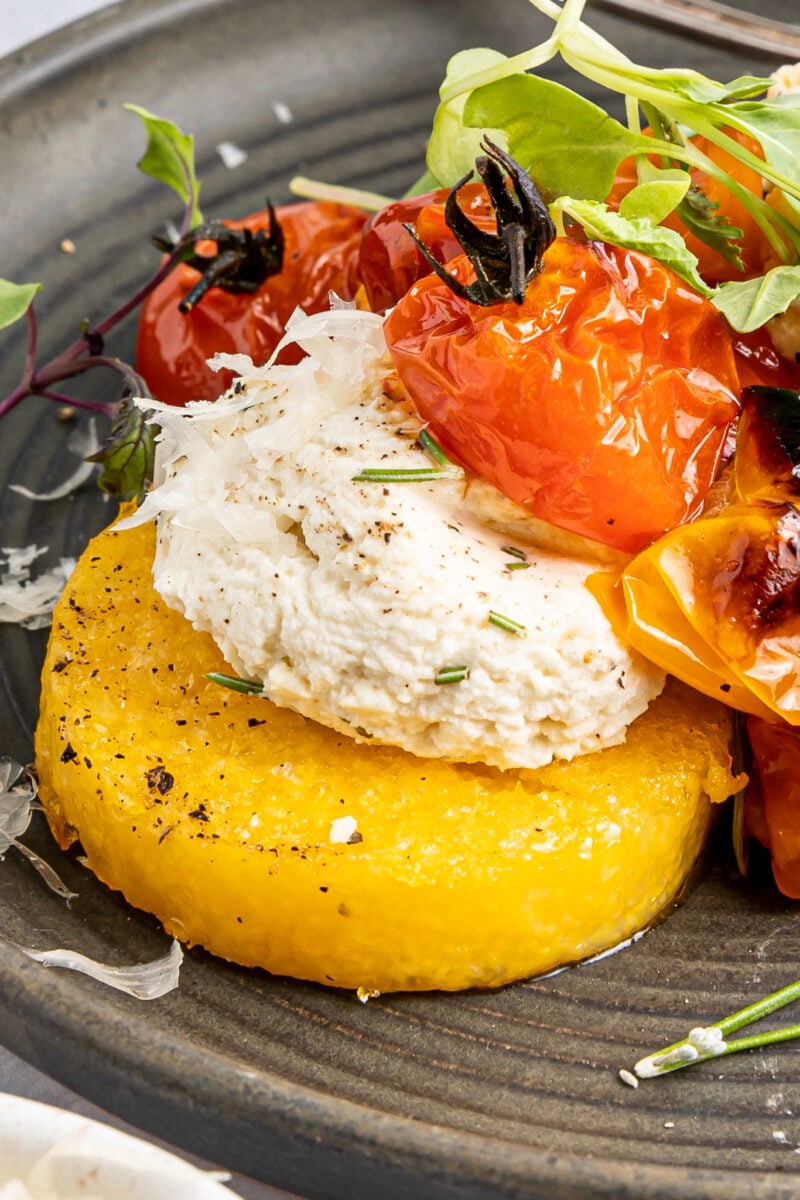 Crispy Polenta Stacks - A Cedar Spoon