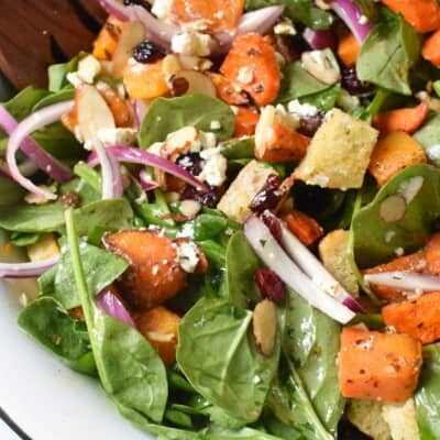 Roasted Vegetable Salad - A Cedar Spoon
