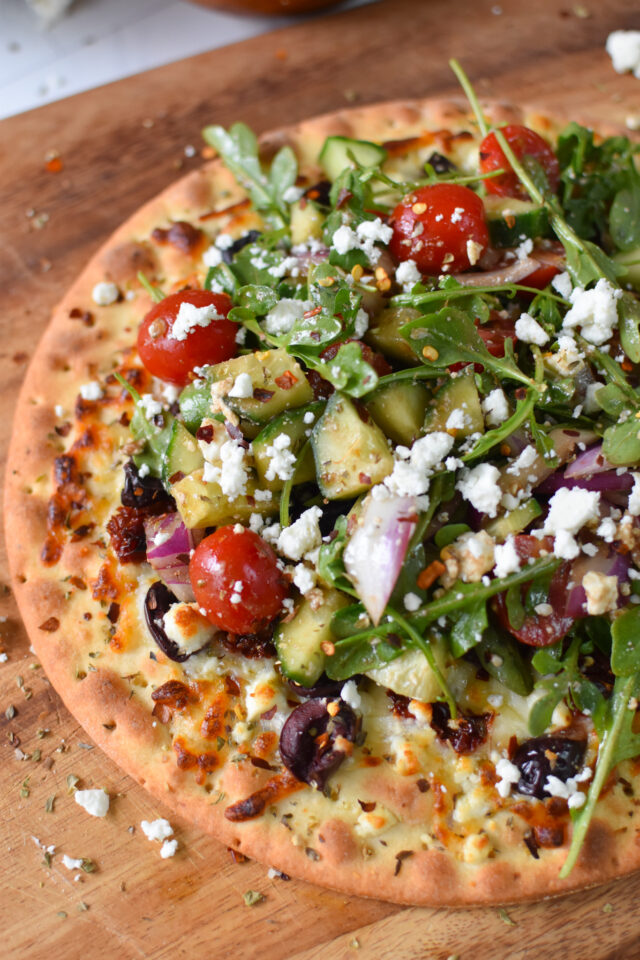 Greek Pizza - A Cedar Spoon