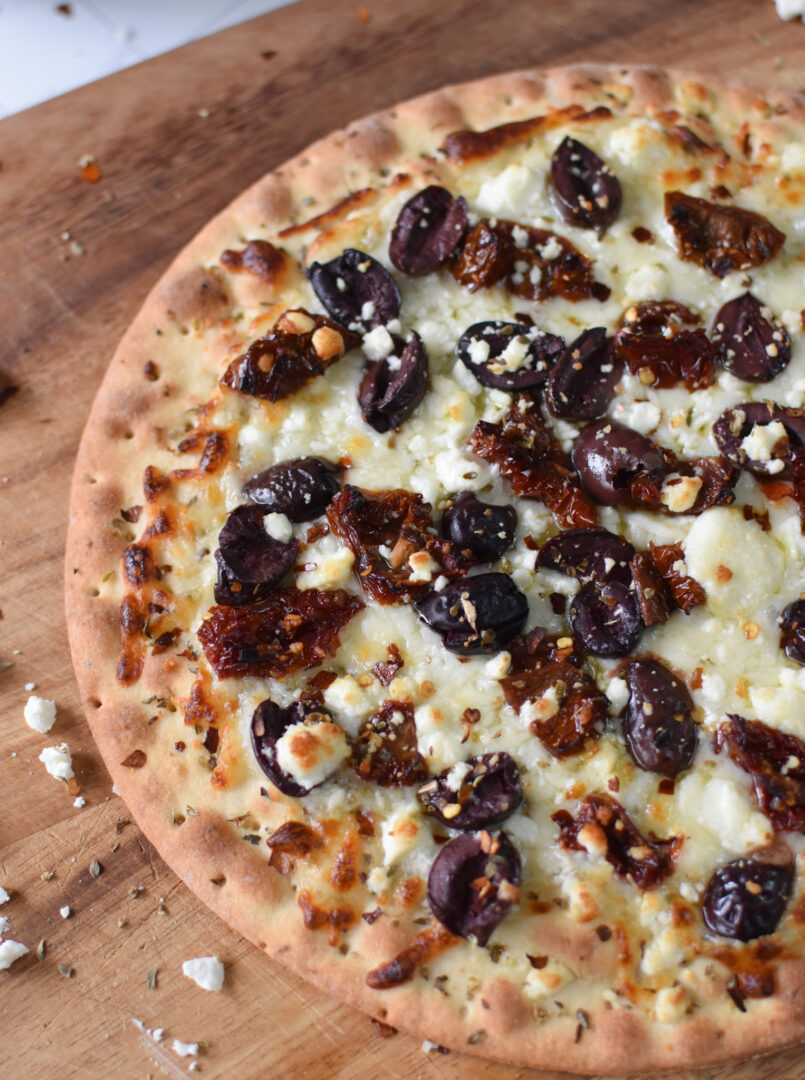 Greek Pizza - A Cedar Spoon