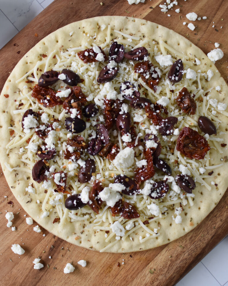 Greek Pizza - A Cedar Spoon