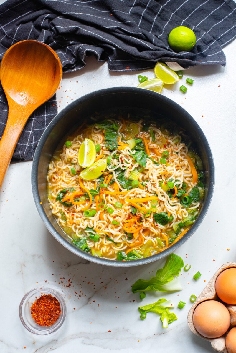 Easy Ramen Noodle Soup - A Cedar Spoon