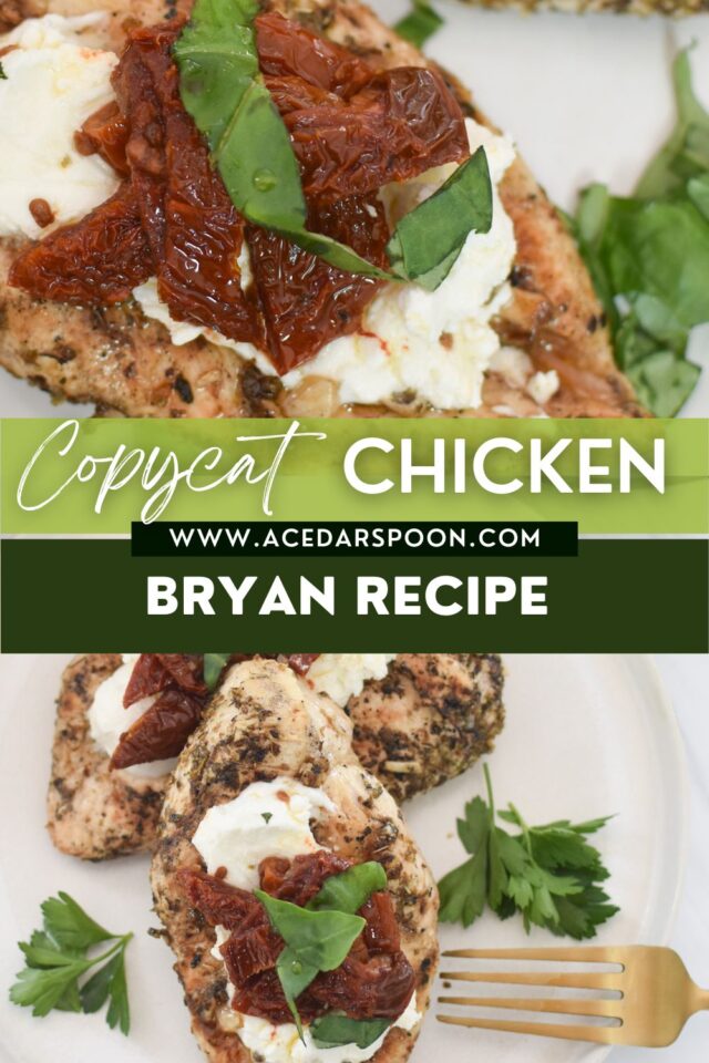 Chicken Bryan (Carrabba's Copycat Recipe) - A Cedar Spoon