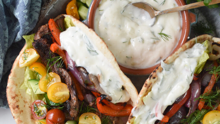 Easy Beef Gyros - A Cedar Spoon