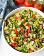 Easy Arabic Salad - A Cedar Spoon