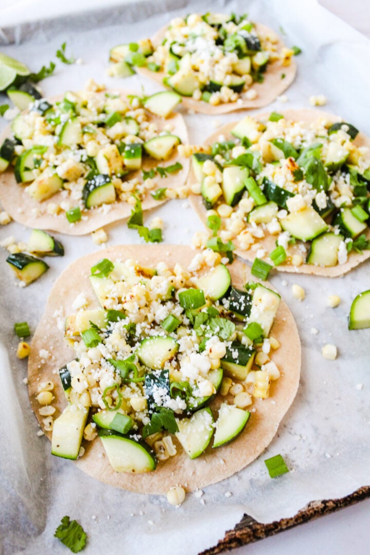 Easy Zucchini Tacos - A Cedar Spoon