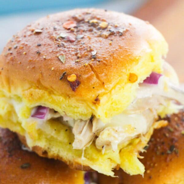Easy Chicken Sliders - A Cedar Spoon