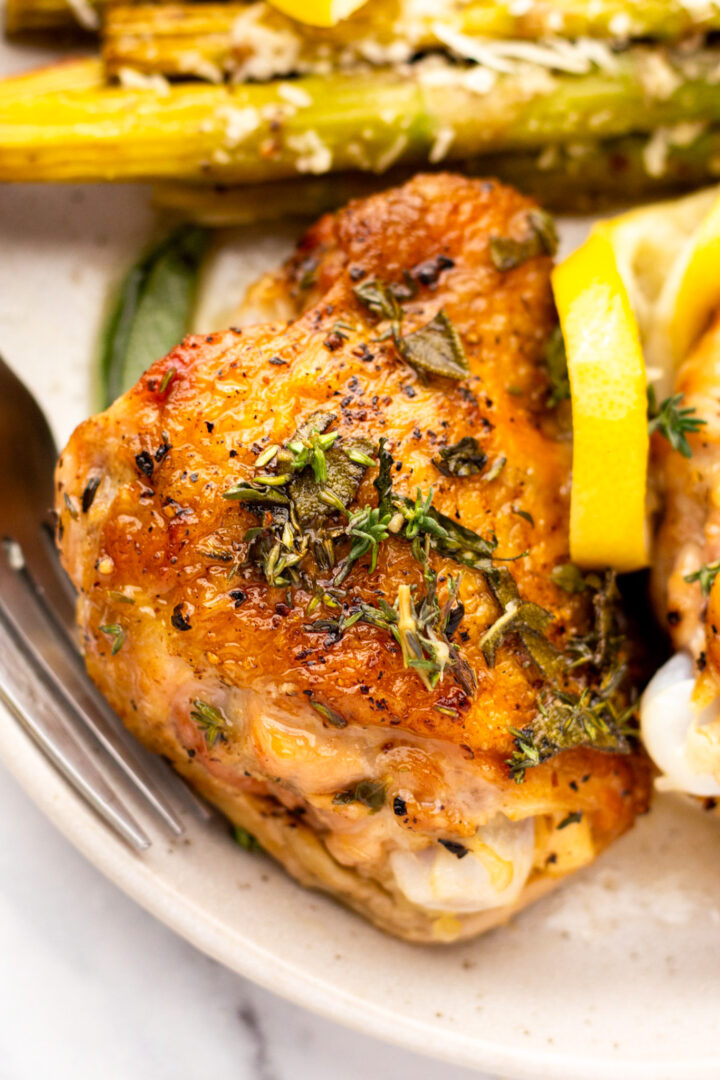 Lemon Garlic Chicken - A Cedar Spoon