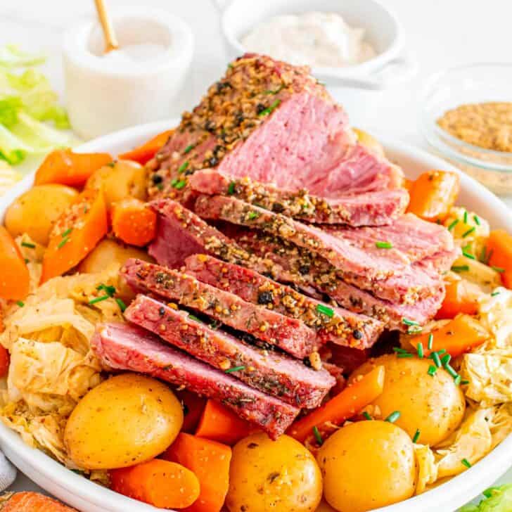 Baked Corned Beef and Cabbage - A Cedar Spoon