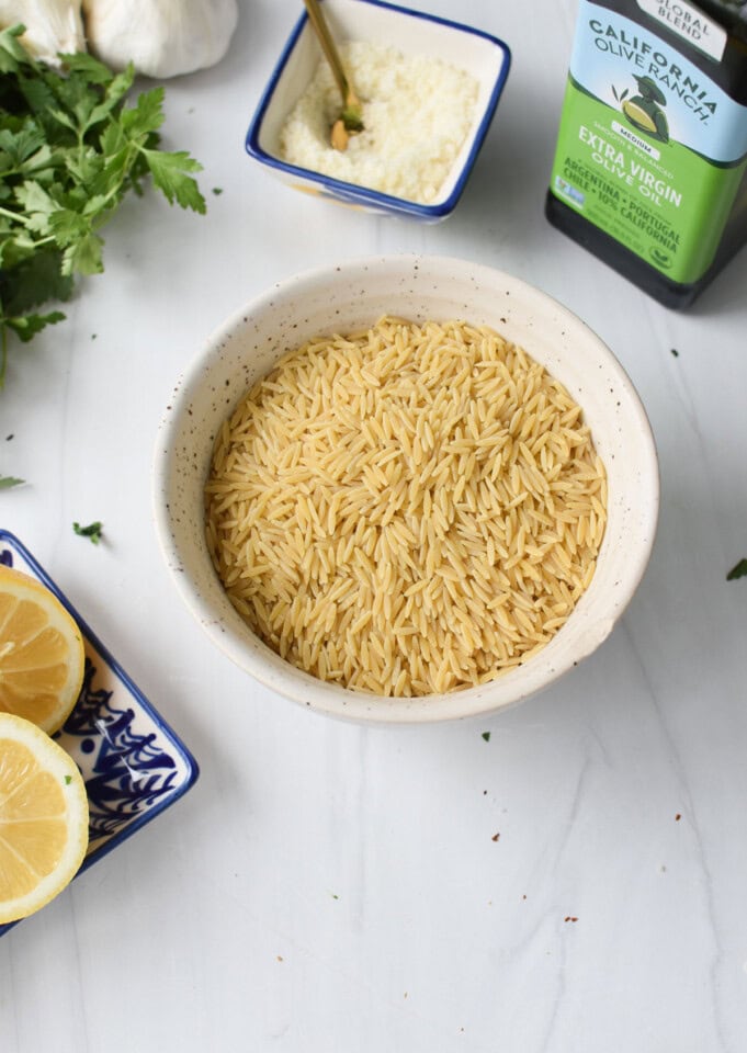 Lemon Orzo Recipe - A Cedar Spoon
