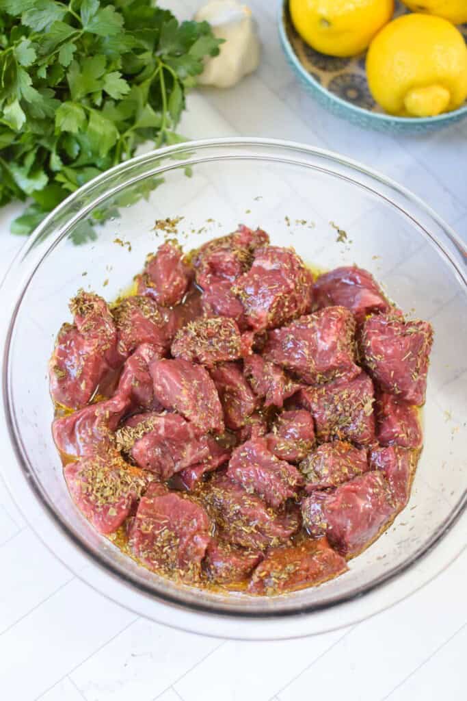 Beef Souvlaki - A Cedar Spoon