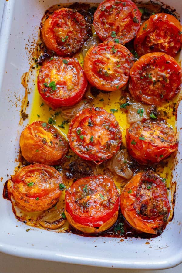 Oven Roasted Tomatoes - A Cedar Spoon