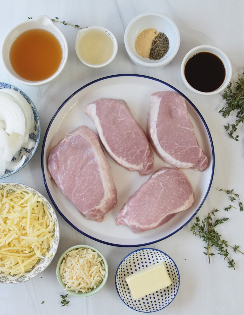 French Onion Pork Chops - A Cedar Spoon