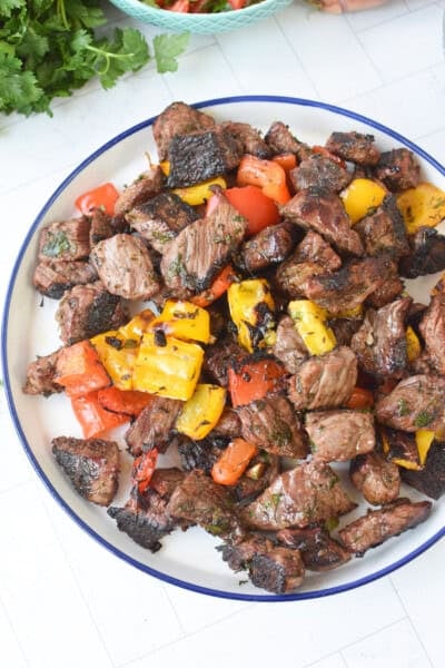 Mediterranean Steak Bites - A Cedar Spoon