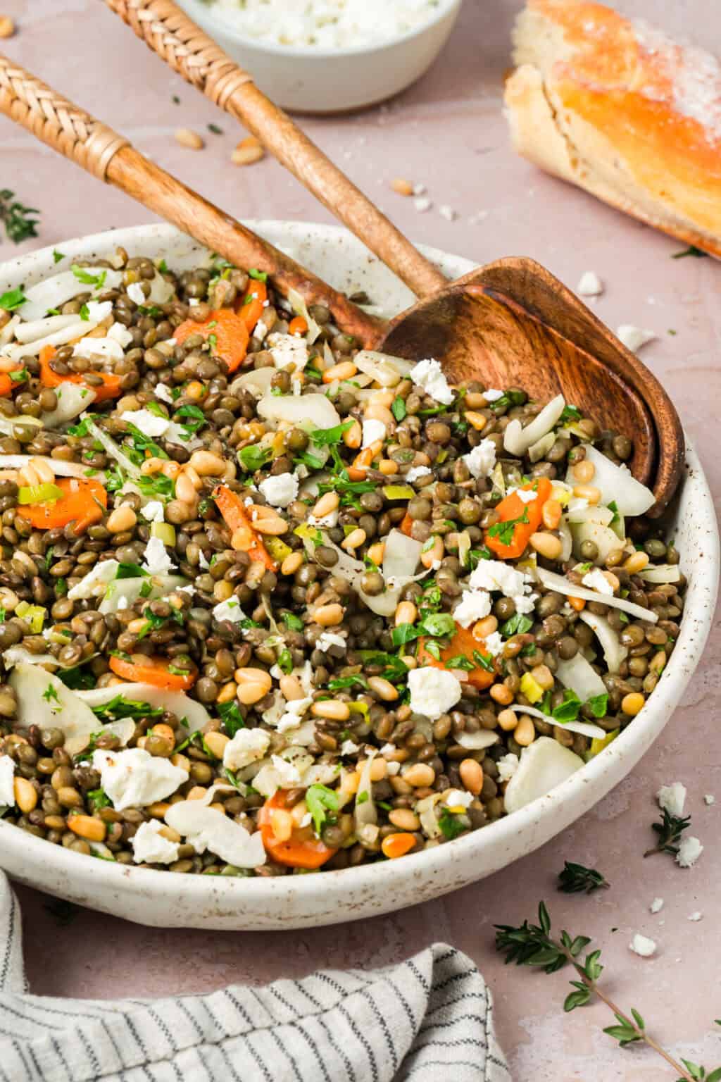 French Lentil Salad - A Cedar Spoon